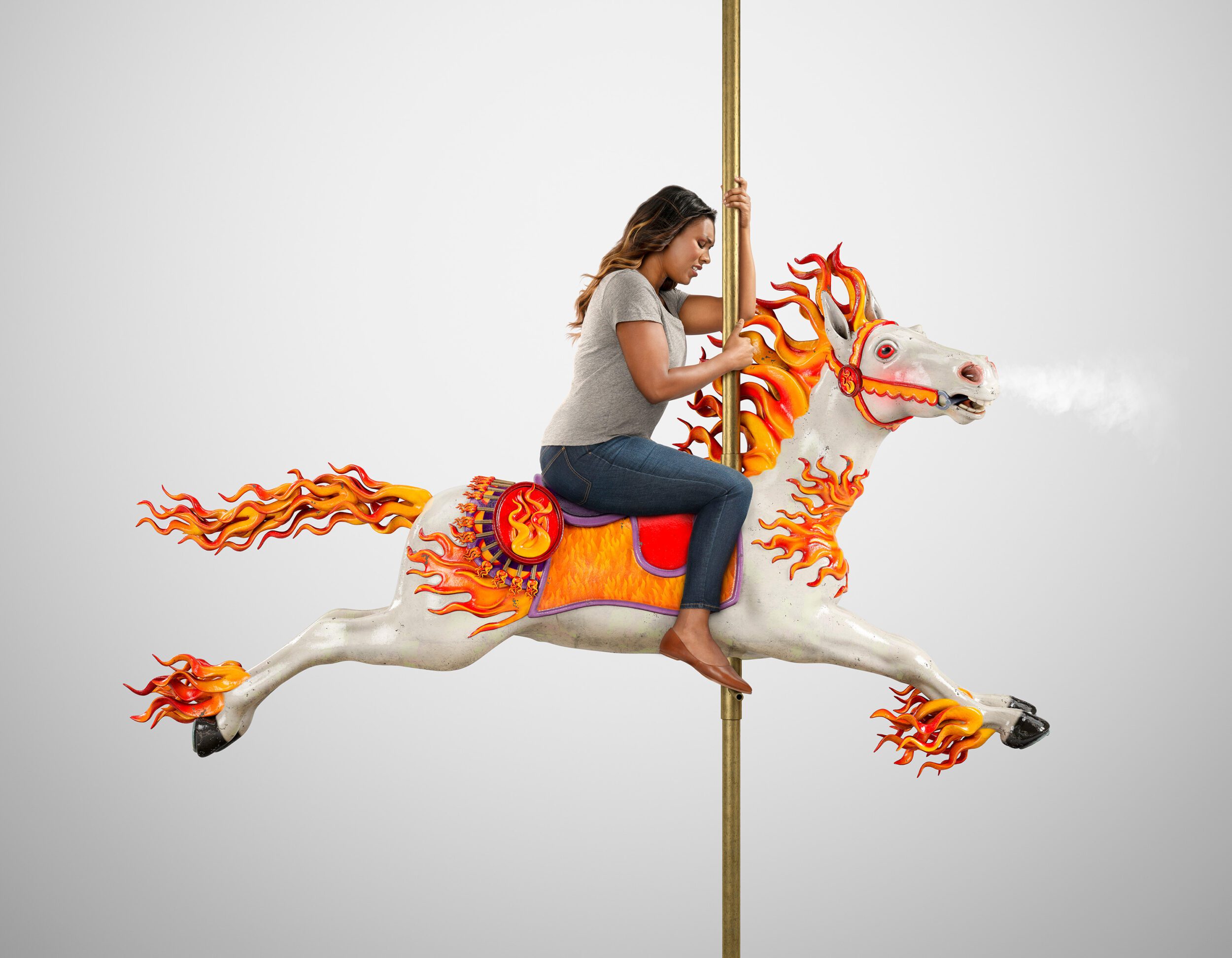 Brexafemme - Carousel Horse - pixteur studios